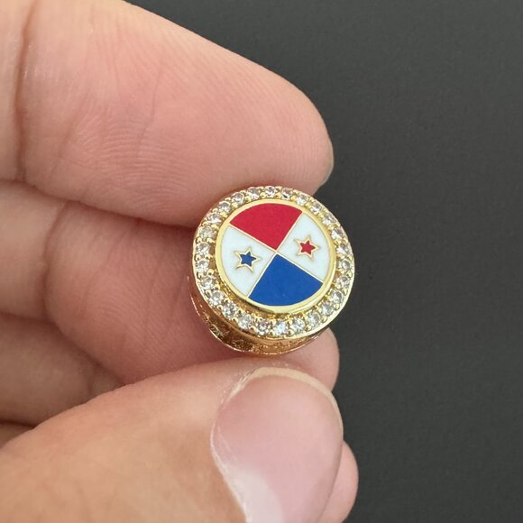Pandora | Jewelry | Pandora Panama Flag Charm Bead | Poshmark